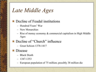 Middle ages 2010 | PPT