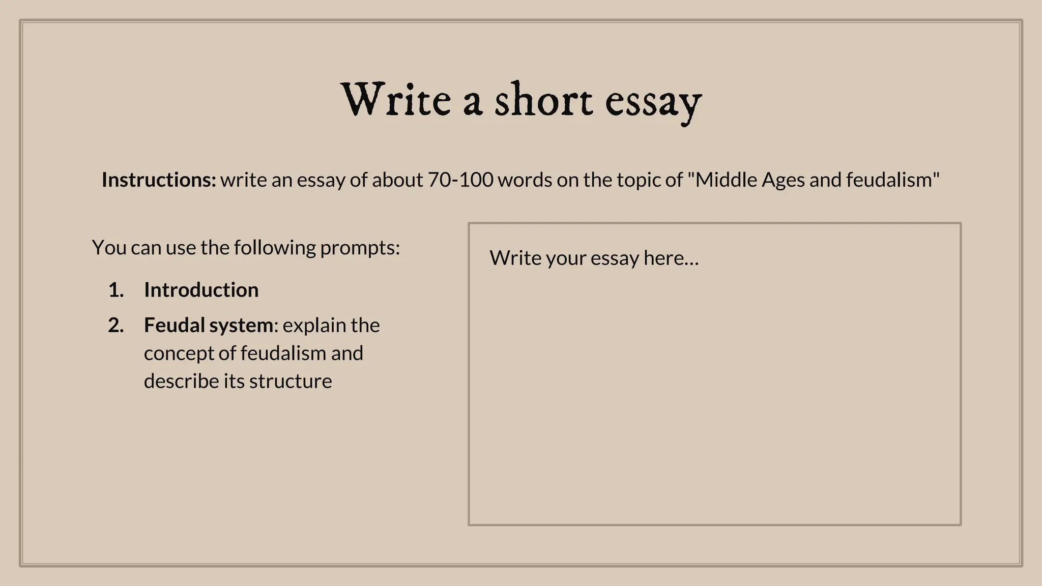 Middle Ages and Feudalism - History - 7th Grade by Slidesgo.pptx