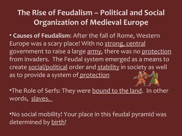 Middle ages feudalism and manor lesson ppt | PPT