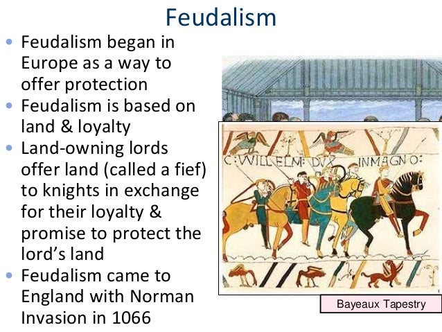Middle Ages Feudalism Explanation
