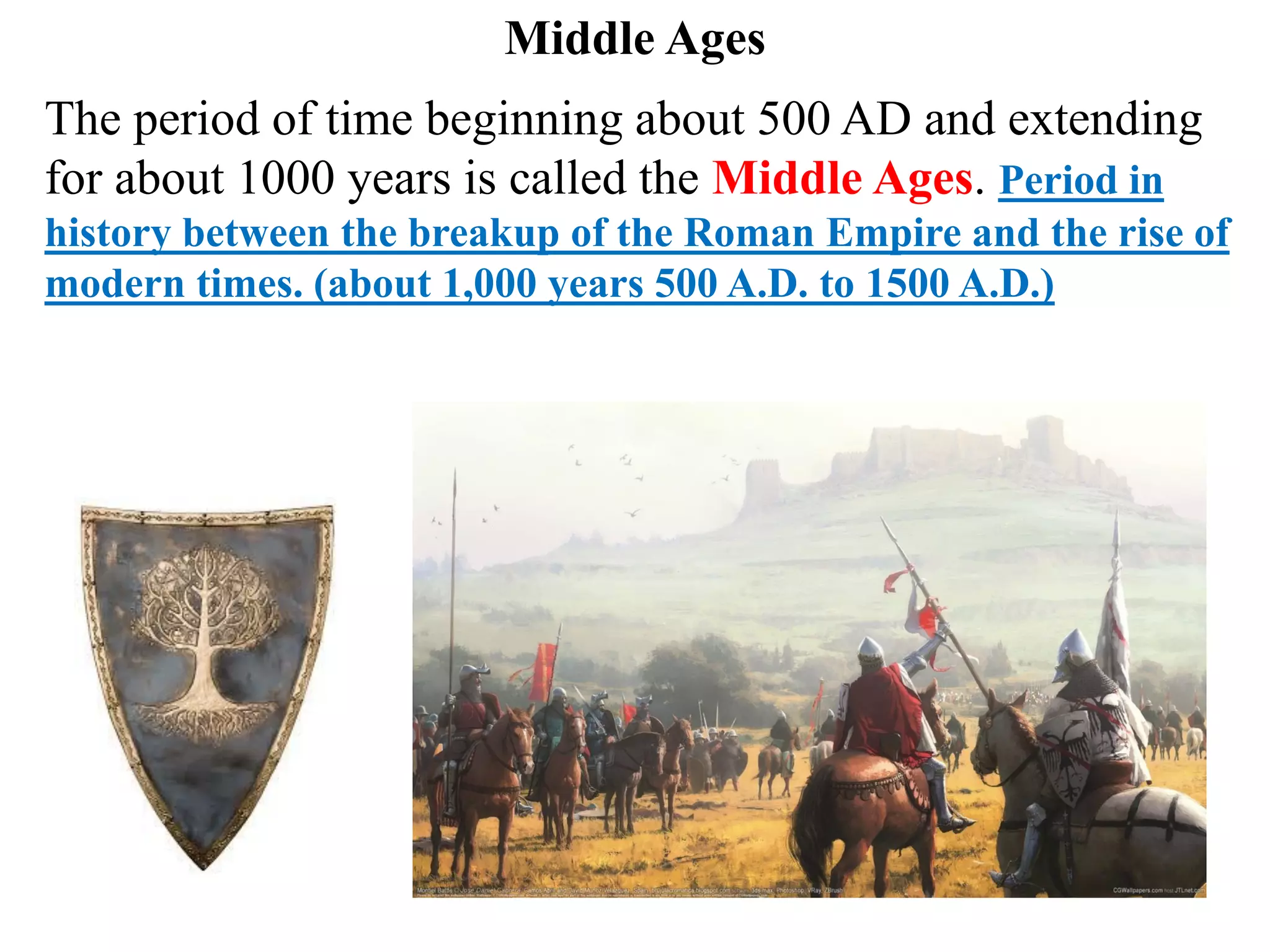 Middle ages [ppt] | PDF