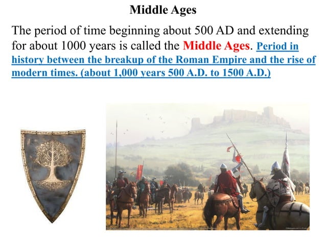 Middle ages [ppt] | PDF