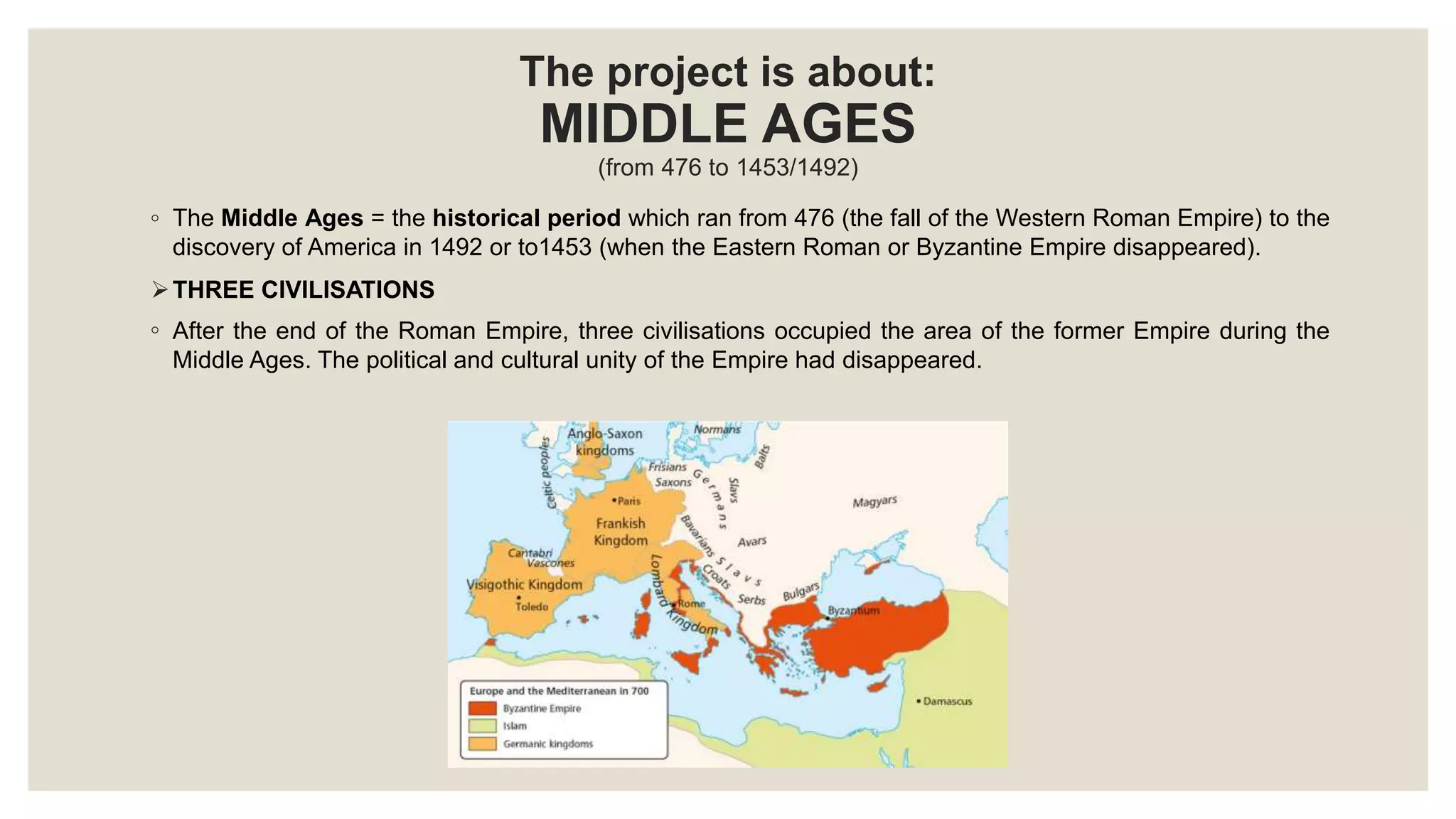 Middle Ages Project | PPT