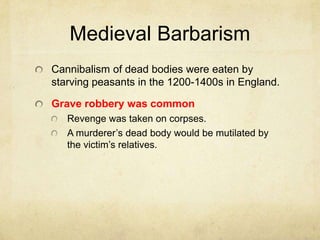 Middle Ages Intro Notes/English 4 | PPT