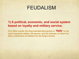 Middle Ages Intro Notes/English 4 | PPT