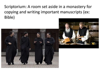 Medieval Europe Vocabulary | PPTX | Christianity | Religion & Spirituality