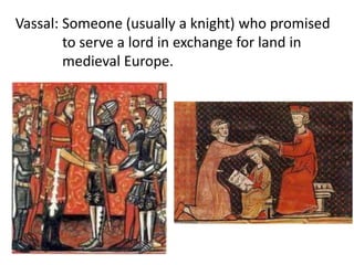 Medieval Europe Vocabulary | PPTX | Christianity | Religion & Spirituality