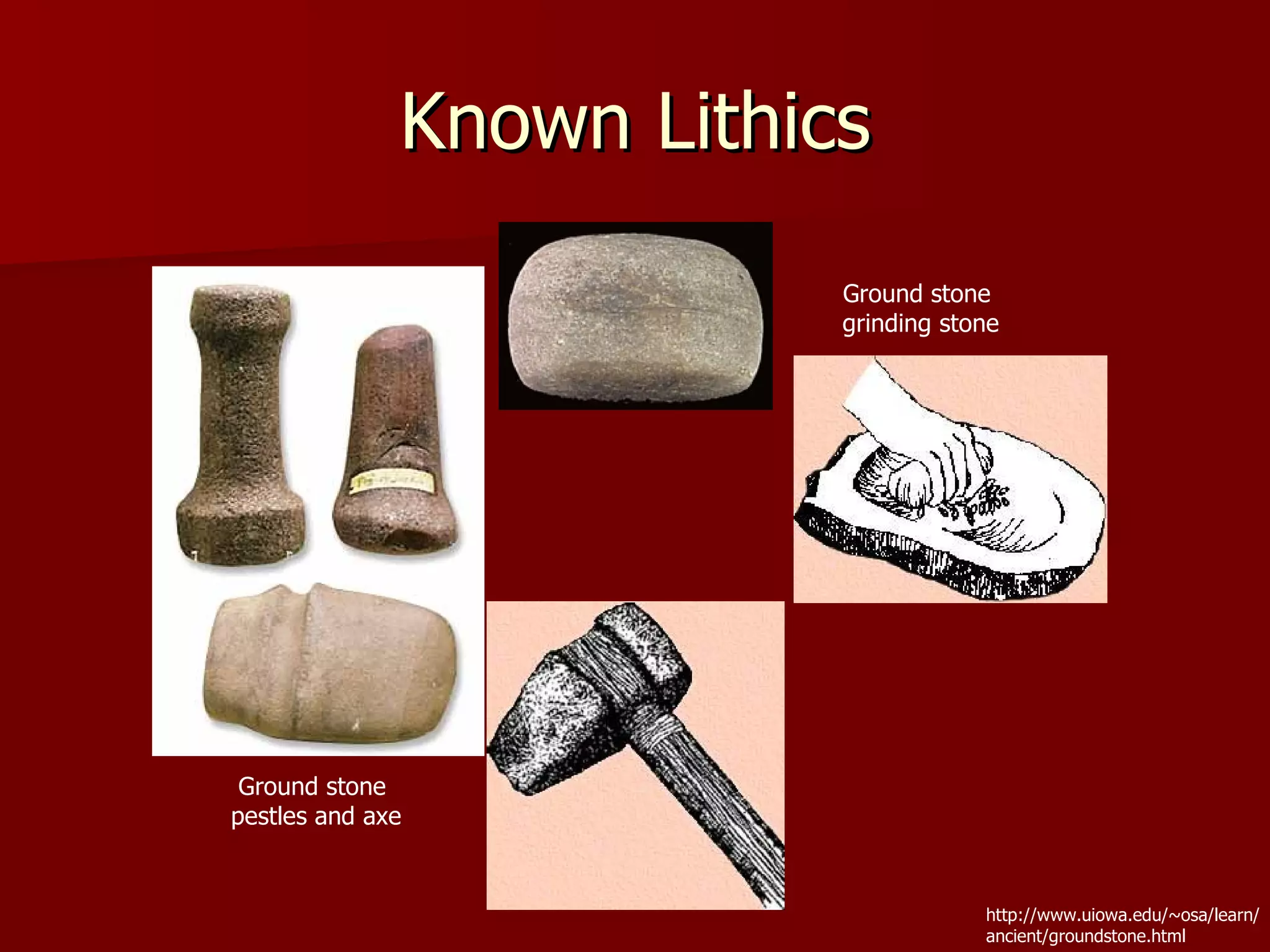 Middle Archaic Lithics | PPT