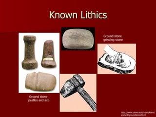 Middle Archaic Lithics | PPT