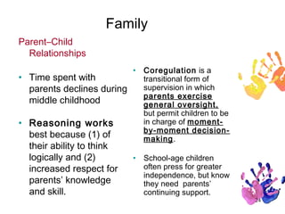 Middle Childhood: Psychosocial Development | PPT