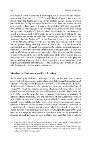 Middle classes and the environment | PDF