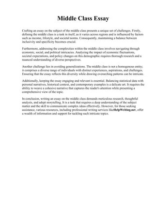 Middle Class Essay.pdf