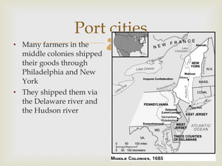 Middle colonies | PPT