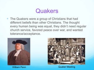 Middle colonies | PPTX | Economy | Business and Finance