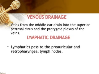 Middle ear | PDF | Ear, Nose and Throat Conditions | Diseases and ...
