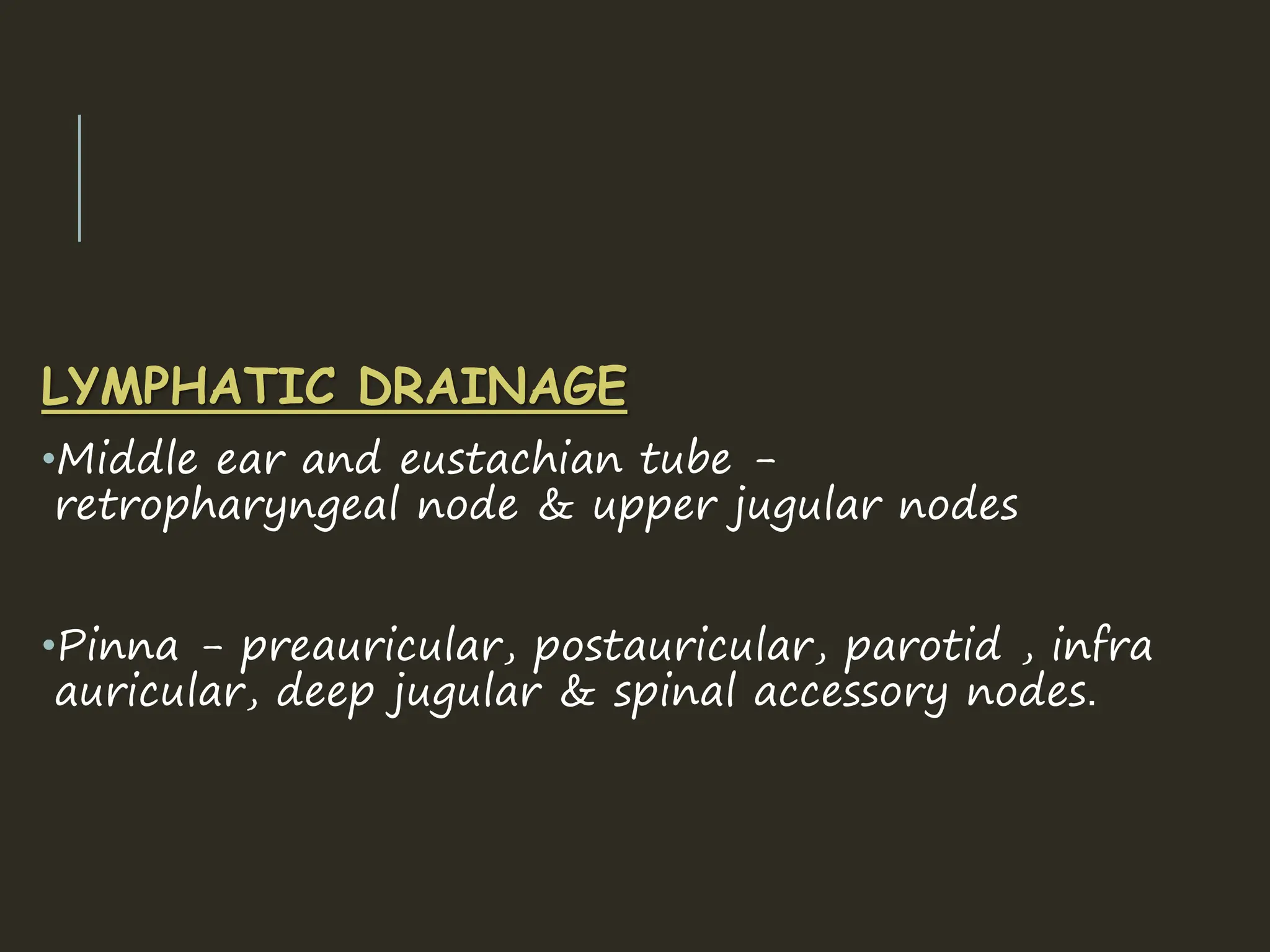 Anatomy of the middle ear, Blood supply, Nerve supply | PPTX