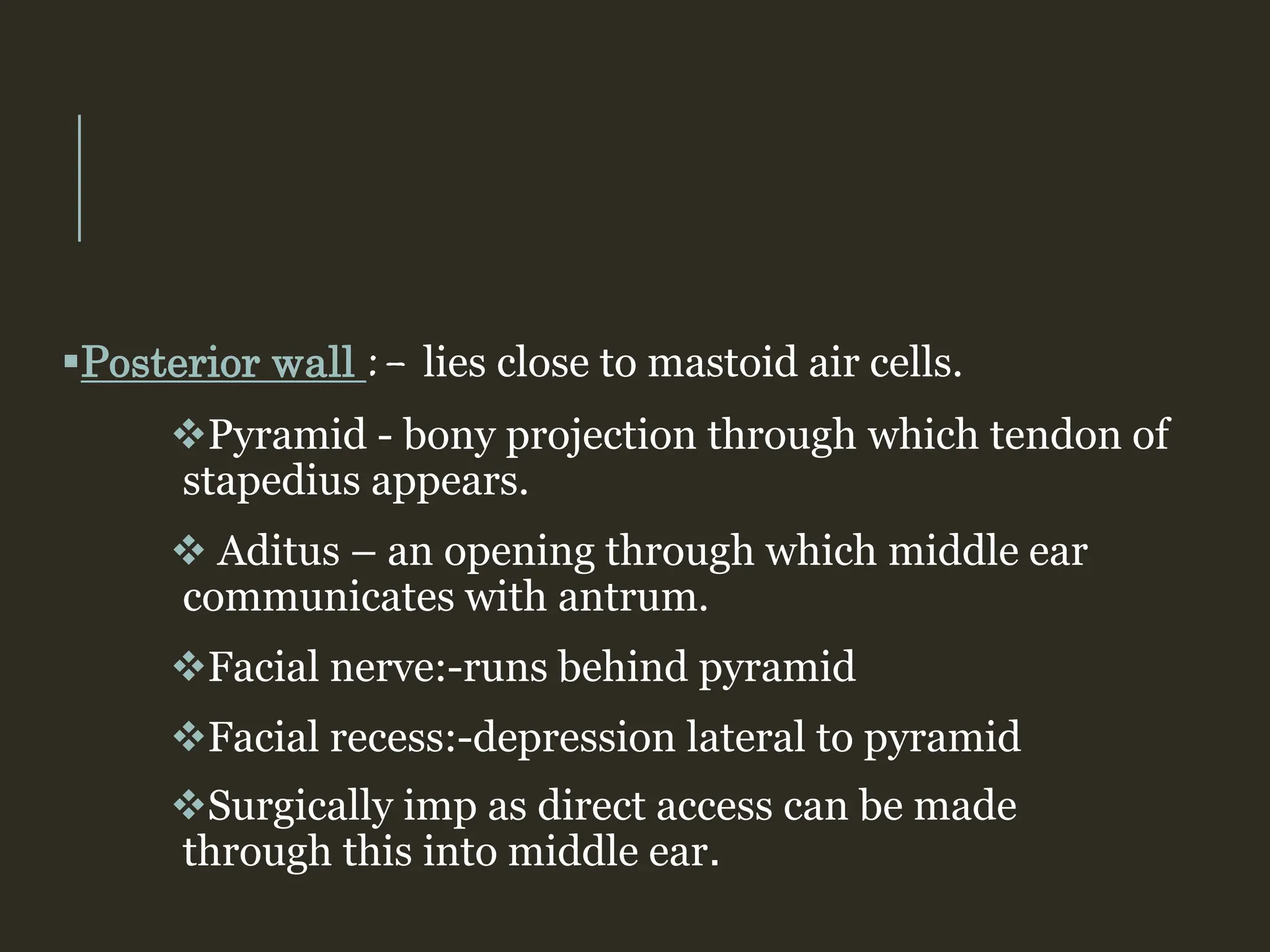Anatomy of the middle ear, Blood supply, Nerve supply | PPTX