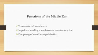 MIDDLE EAR ANATOMY OTORHINOLARYNGOLOGY.pptx
