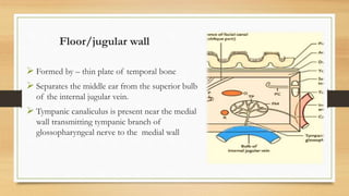 MIDDLE EAR ANATOMY OTORHINOLARYNGOLOGY.pptx