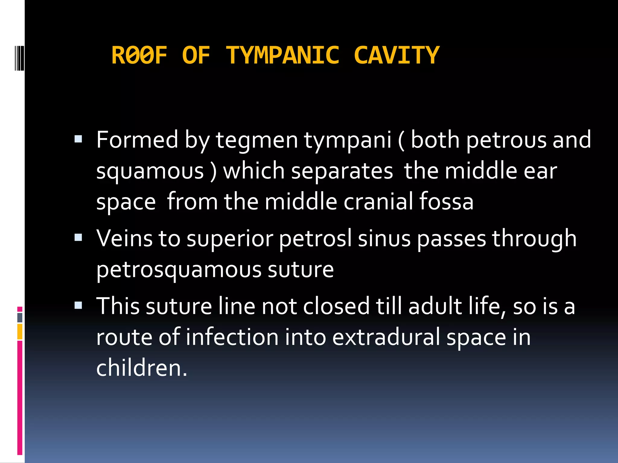 Anatomy Of Middle Ear Cleft | PPTX