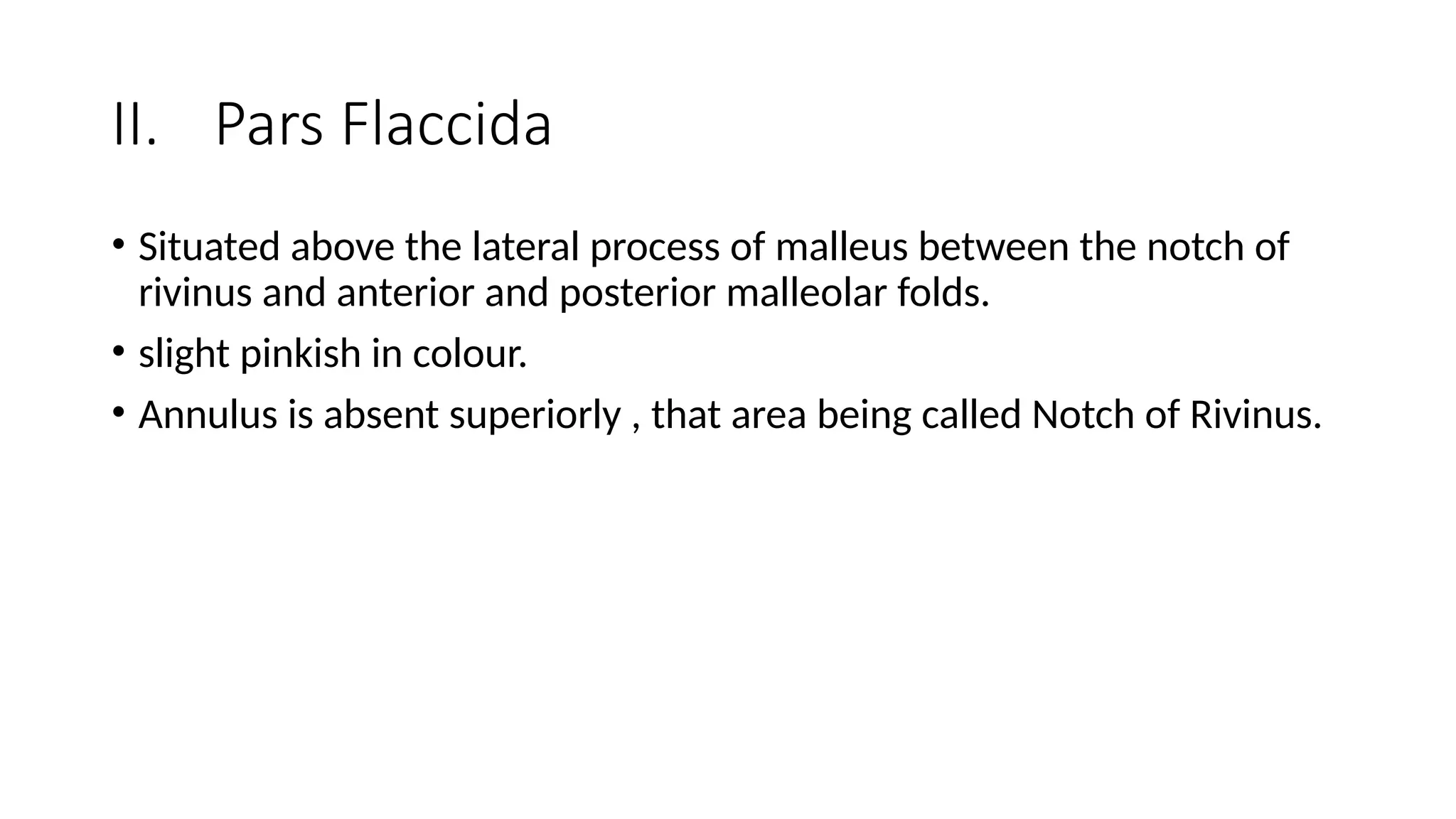 Embryology and Anatomy of the Middle Ear | PPTX