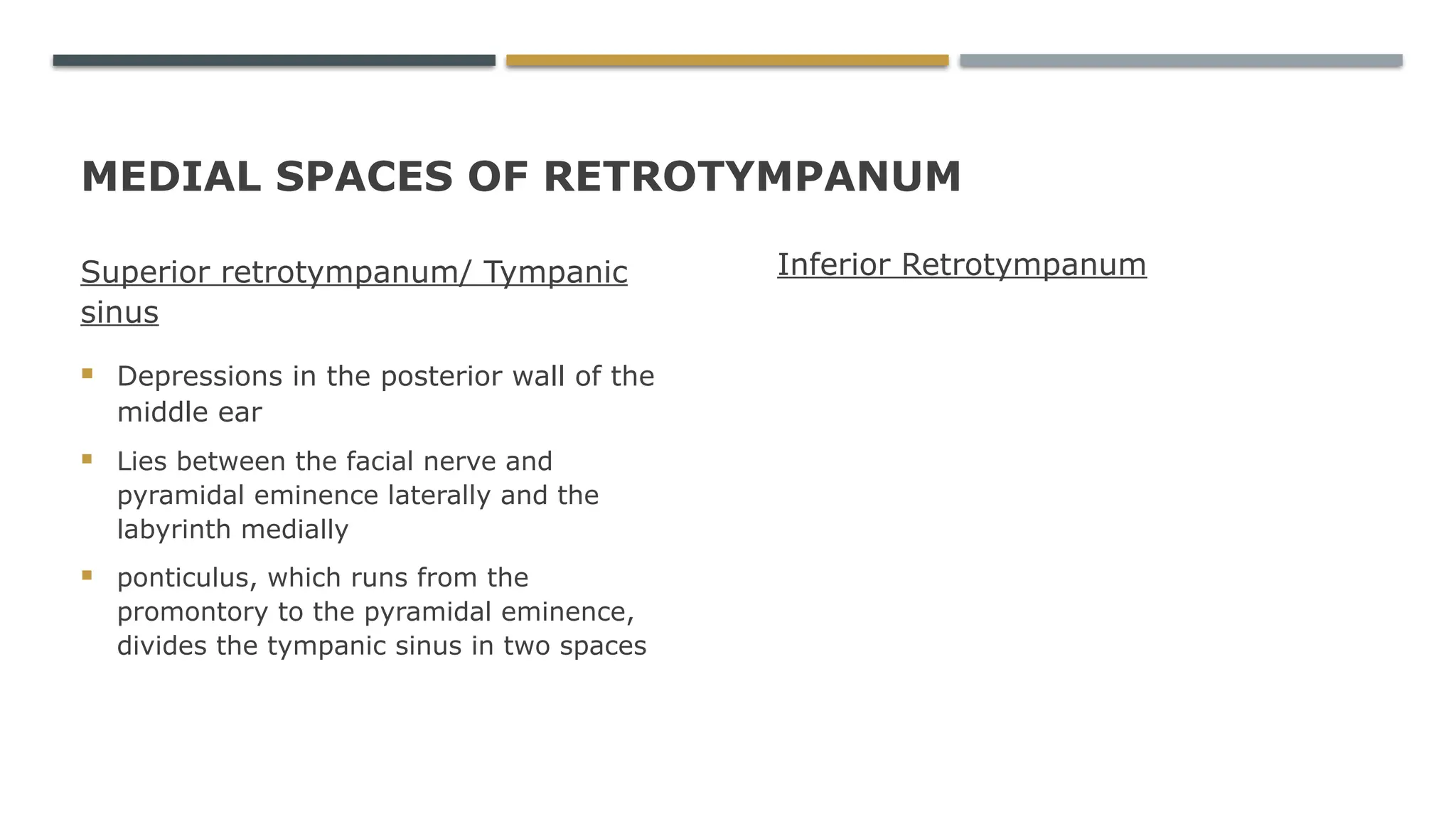 middle ear spaces and mucosal folds.pptx