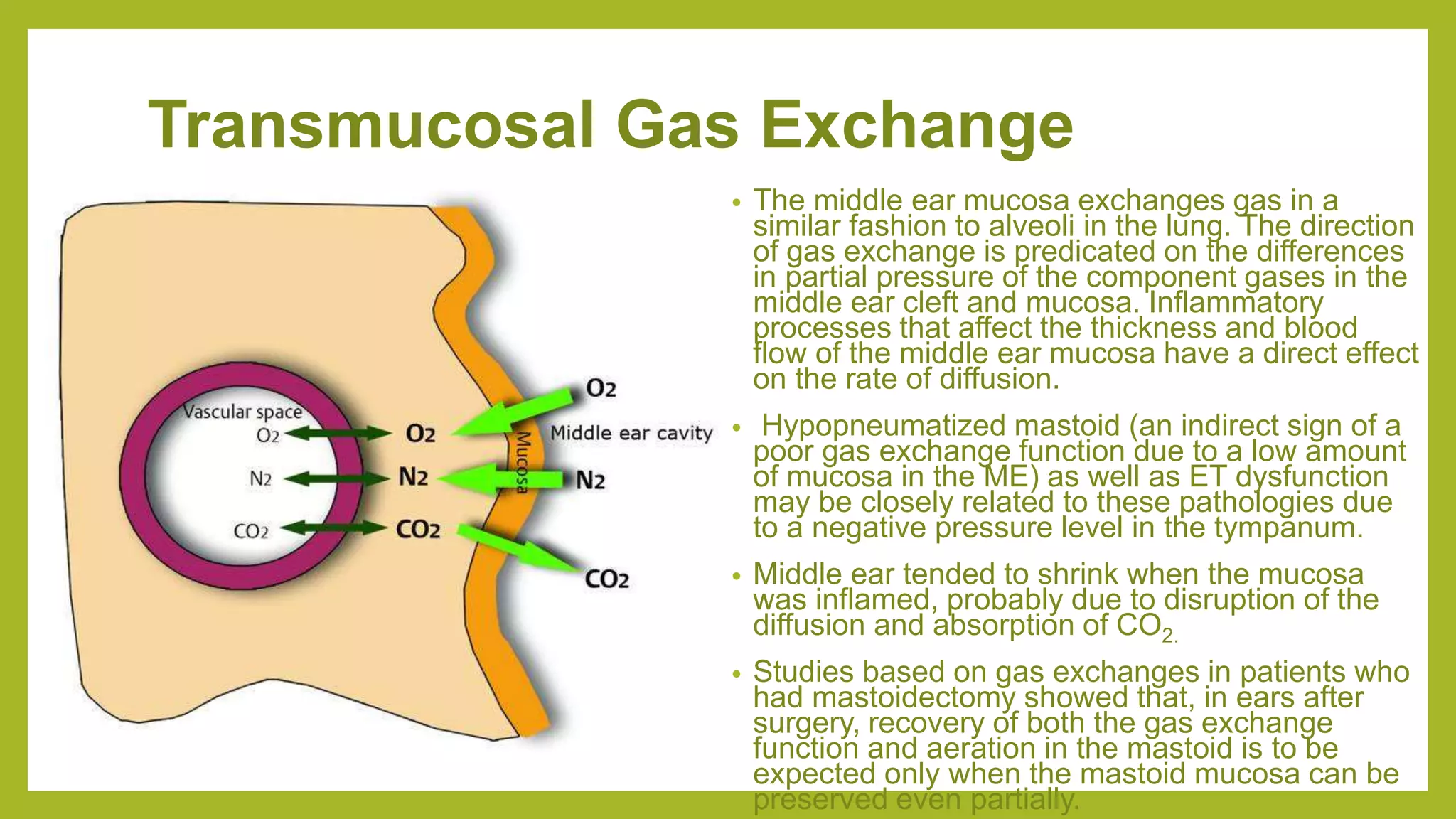 Middle ear ventilatory pathway and Mucosal folds.pptx