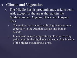 Middle East | PPT
