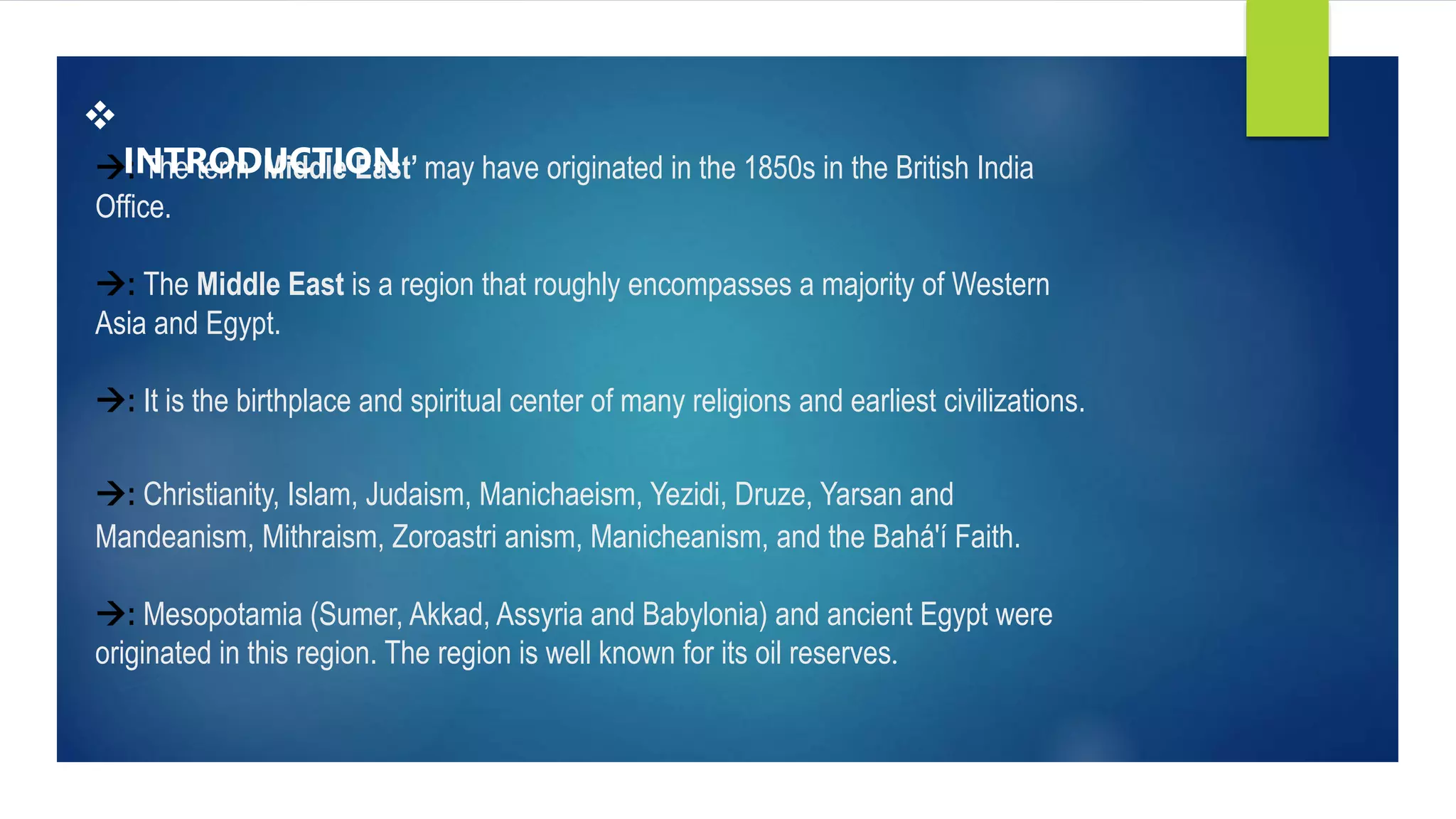 Middle east.pptx