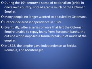 Middle east ottoman empire | PPT