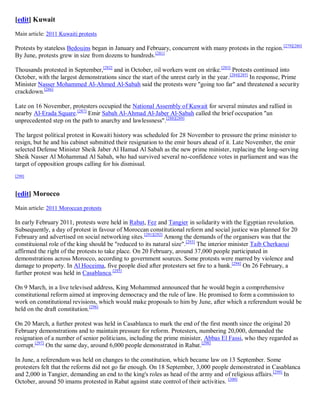 Middle east uprisings (arab spring) | PDF