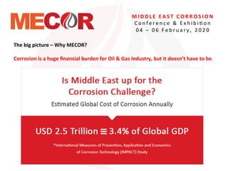 Middle East Corrosion Conference and Exhibition (MECOR) | PDF