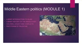 Middle eastern politics (1) | PPT