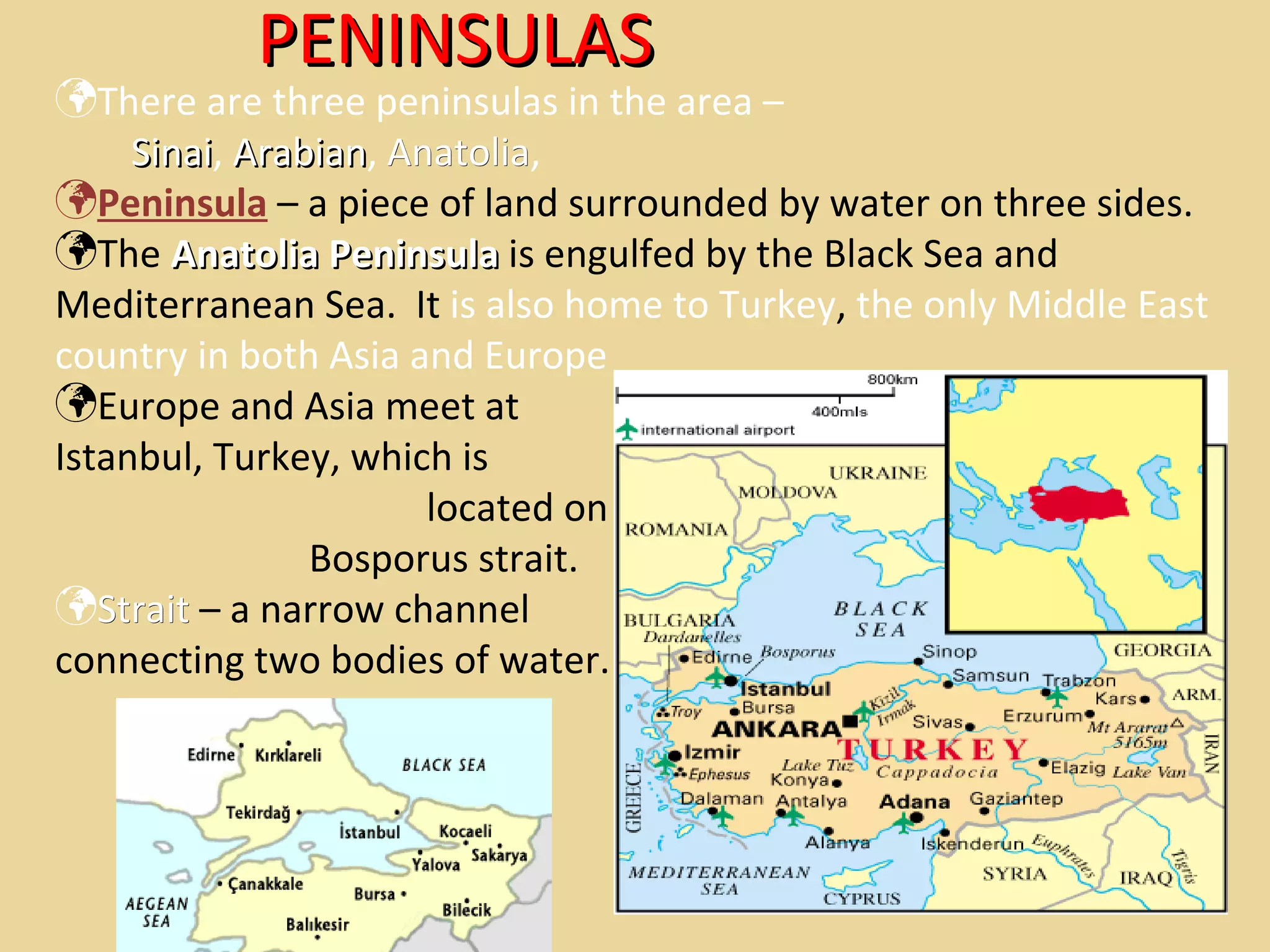 Middle east geography ppt | PPT