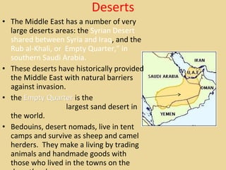Middle east geography ppt | PPT
