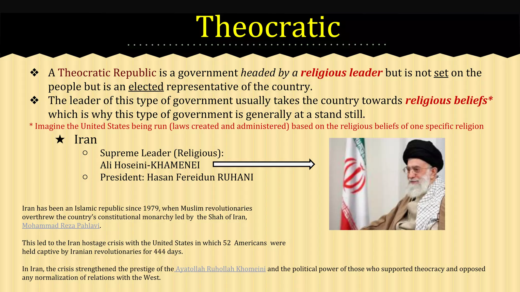 Middle East Governments | PPT