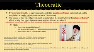 Middle East Governments | PPTX