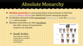 Middle East Governments | PPTX
