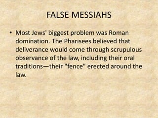 Middle east in jesus’ days 1 | PPTX