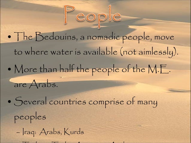 Middle east intro | PPT