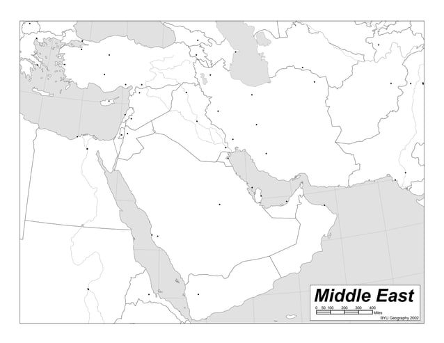 Middle East Outline | PDF