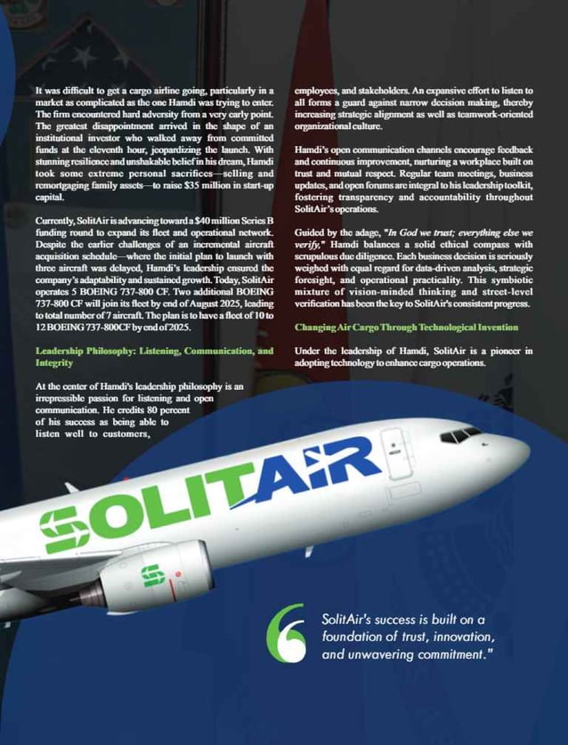 Hamdi Osman: Redefining Global Air Cargo | PDF