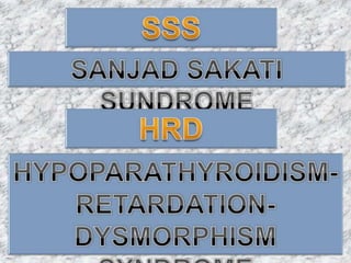 Middle east syndrome, sanjad sakati syndrome | PPTX