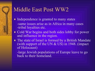 Middle East Ww1 | PPT