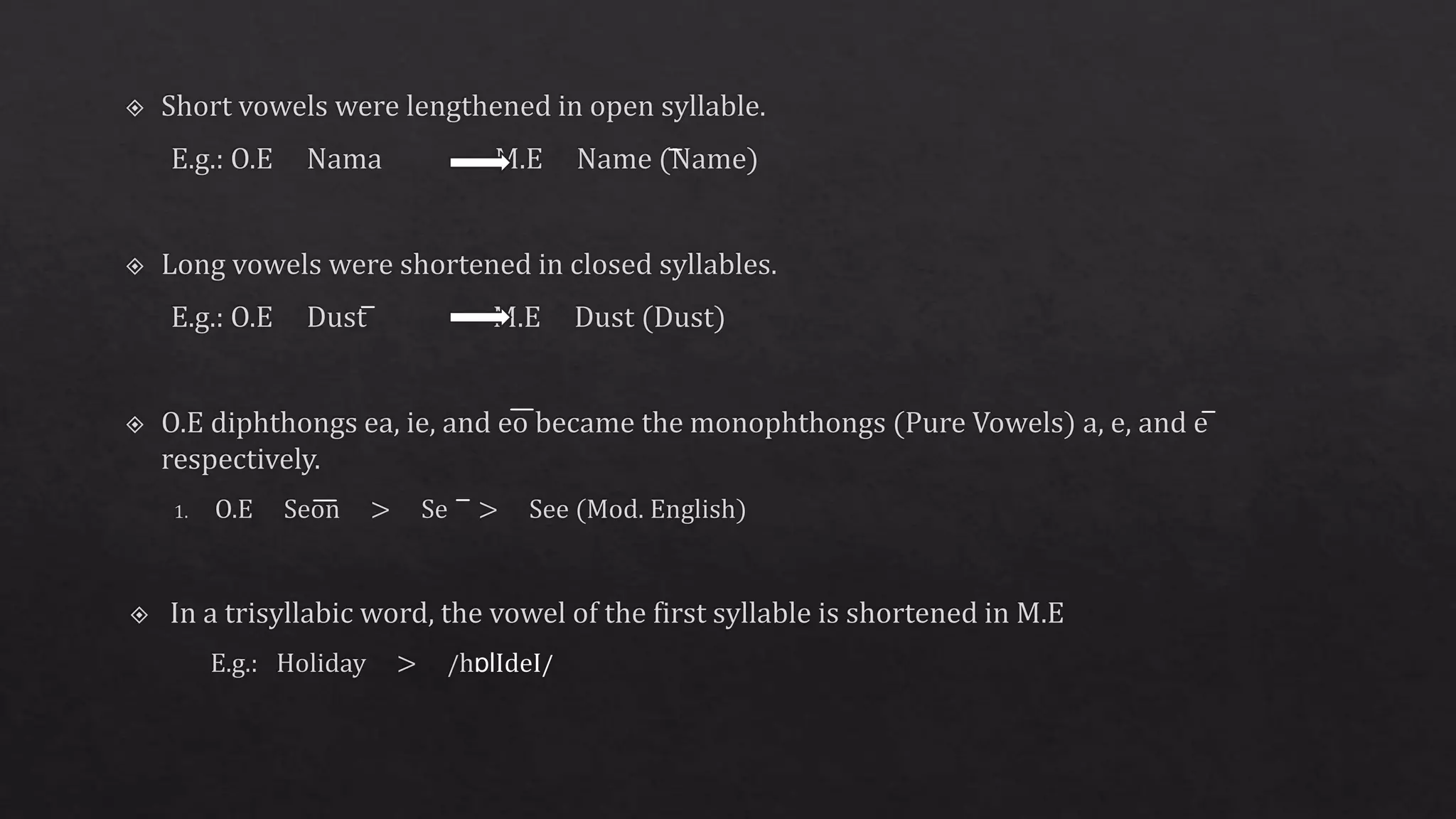 Middle english basic pronunciation and grammar | PPTX