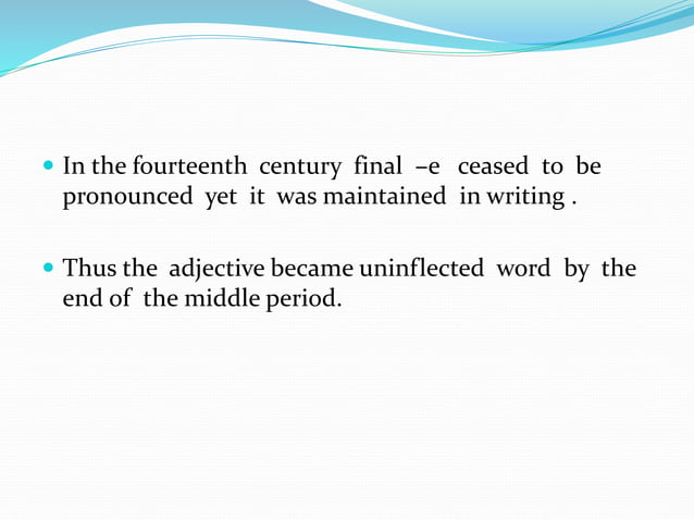 Middle English Language(1100-1500), History of English Language by ...