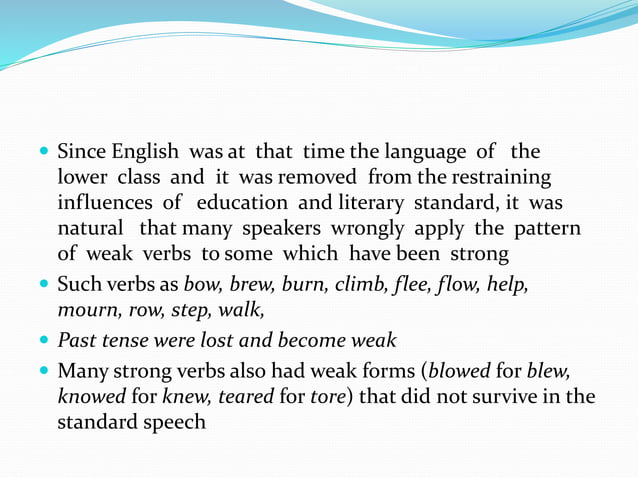 Middle English Language(1100-1500), History of English Language by ...