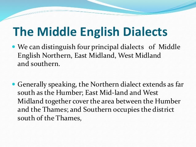 Middle English Language(1100-1500), History of English Language by A…