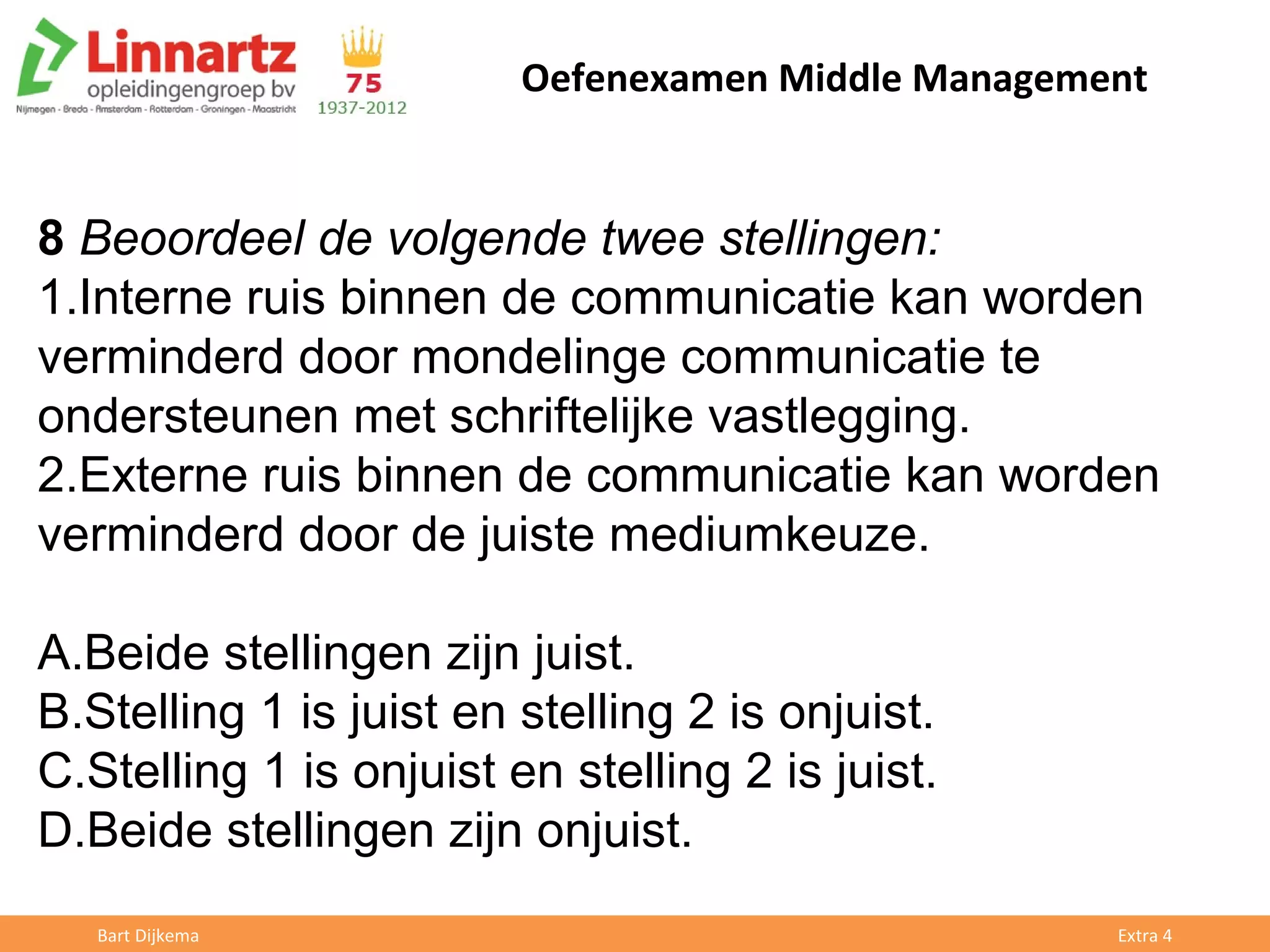 Middle management extra 2.5 | PPT