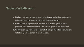 Middlemen ,retailers and their functions new | PPSX | Retail Industry ...